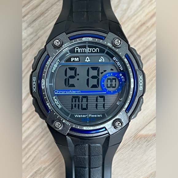 Armitron | Accessories | Armitron Mens Watch Chrono Pro Digital Blue ...